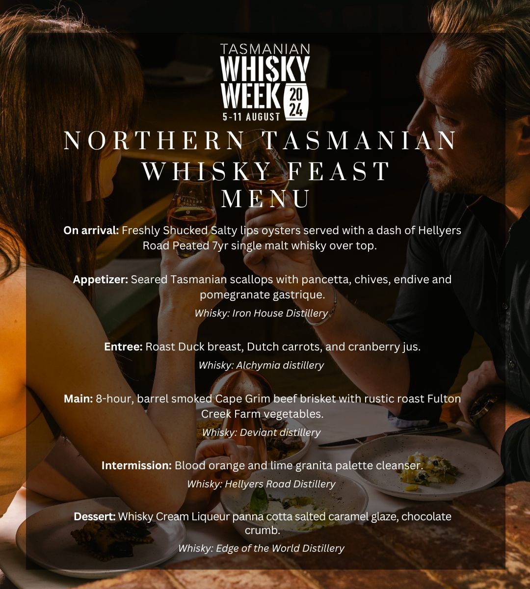 Northern Tasmanian Whisky Feast – Tasmanian Whisky Week