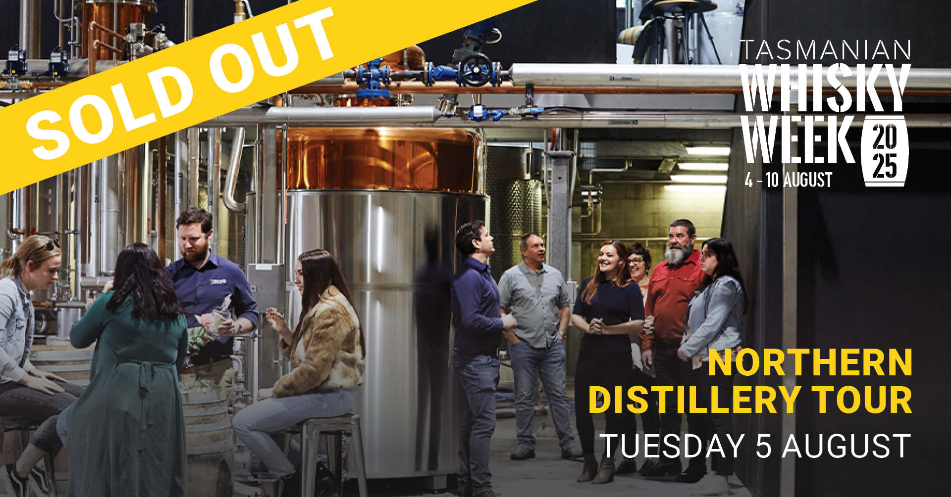 Northern Distillery Tour – 5 August – Tasmanian Whisky Week